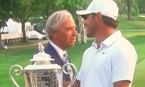 Brooks Koepka shares awkward exchange with PGA of America CEO Seth ...