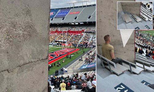 Is this the WORST seat in the USA? Arizona Stadium features a spot that ...