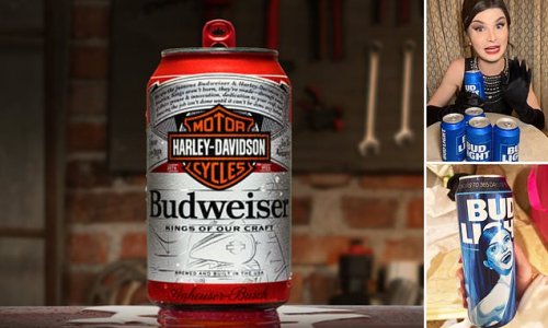 Budweiser teams up with Harley-Davidson for VERY manly new advert as ...