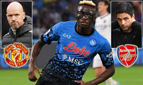 Manchester United and Arsenal suffer blow in their pursuit of striker ...