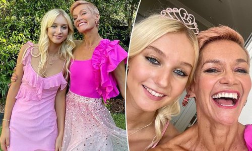 Jessica Rowe and Peter Overton's daughter Allegra, 16, signs with a top ...