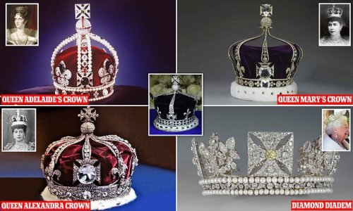 Camilla's substitute crowns? A 200-year-old coronet or crowns worn by ...