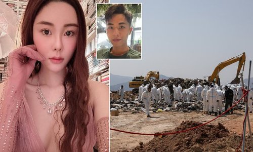 100 cops search landfill site for murdered Hong Kong model's missing ...