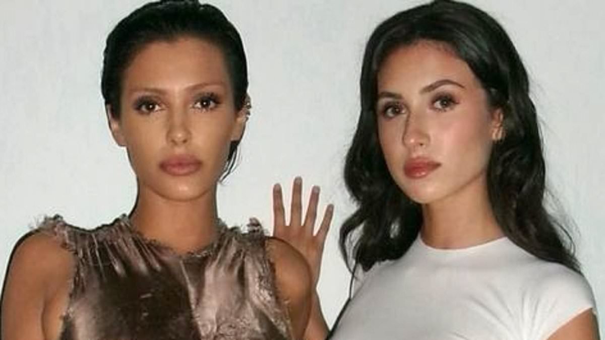 Bianca Censori's little sister Angelina flaunts her pert derrière in a ...