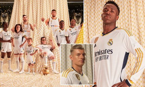 Real Madrid unveil their new home kit on the same day as Jude ...