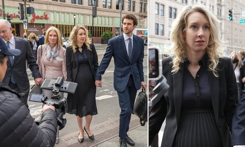 BREAKING NEWS: Pregnant Theranos founder Elizabeth Holmes is sentenced ...