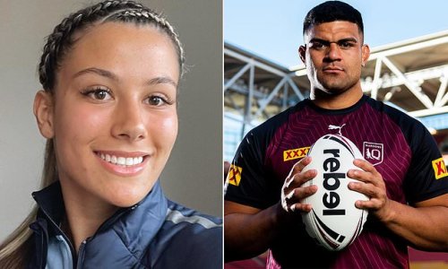 How State of Origin is splitting footy power couple David Fifita and ...