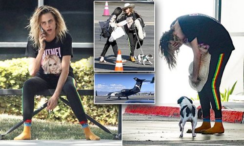 EXCLUSIVE: Too high to fly? Strung-out supermodel Cara Delevingne ...