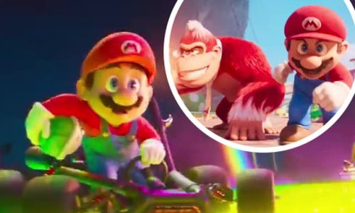 Mario races down Rainbow Road and teams up with Donkey Kong in final ...