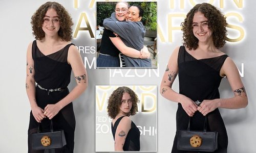 A real treat! Kamala Harris' model stepdaughter Ella Emhoff flashes ...