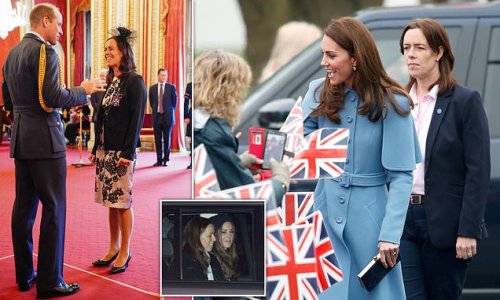 Honour for Kate's bodyguard: Princess of Wales's close protection ...