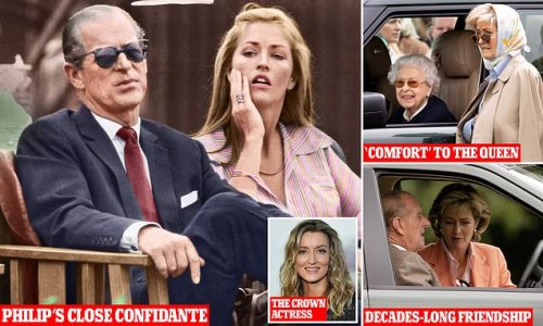 Prince Philip's 'close confidante': How Penny Knatchbull befriended the ...