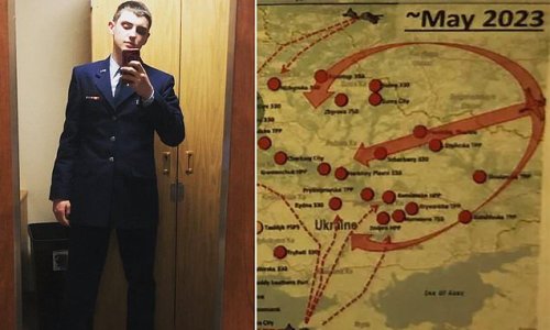Intelligence officer in Massachusetts Air National Guard, 21, and ...