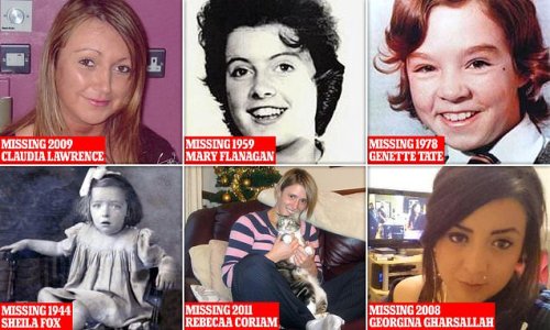 The people who have vanished without a trace: Anguish of unsolved missing persons cases from 13 ...