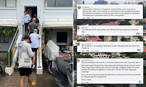 Sad picture shows the grim reality of Sydney's rental crisis as ...