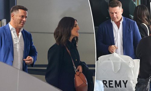 Today show's Karl Stefanovic arrives at Sydney Airport with co-host ... Today show's Karl Stefanovic arrives at Sydney Airport with co-host ...