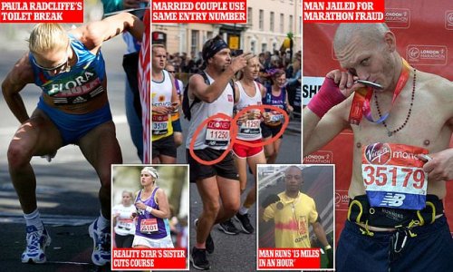 From Paula Radcliffe's roadside toilet break to race staff fat shaming ...