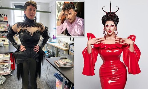 Traveller drag queen George Ward who featured in Ru Paul's Drag Race as ...