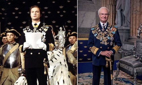 Queen's third cousin King Carl XVI Gustaf of Sweden marks the start of ...