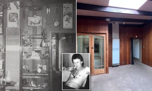 Inside the home of serial killer Dennis 'Mr Death' Allen as it goes up ...