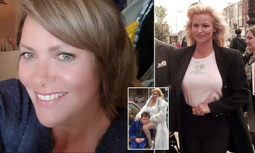 Ex-page three girl Debbie Corrigan who once dated Jim Davidson is ...