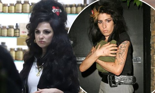 Marisa Abela transforms into Amy Winehouse as she films Back To Black ...