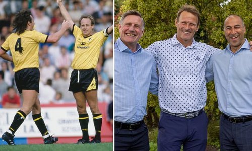 When the Lions roared! Teddy Sheringham, Jimmy Carter and Alan McLeary ...