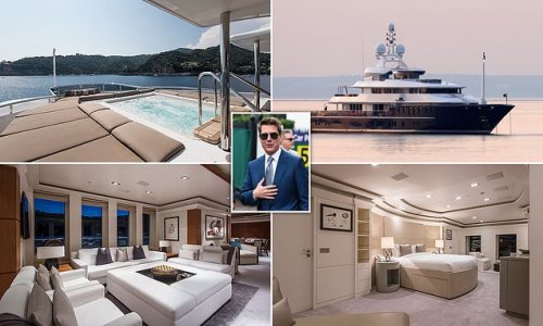 Inside Tom Cruise's incredible £32M motor yacht holiday in Cornwall ... Inside Tom Cruise's incredible £32M motor yacht holiday in Cornwall ...