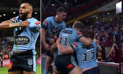 Josh Addo-Carr riles up Queensland supporters with over the top Origin ...