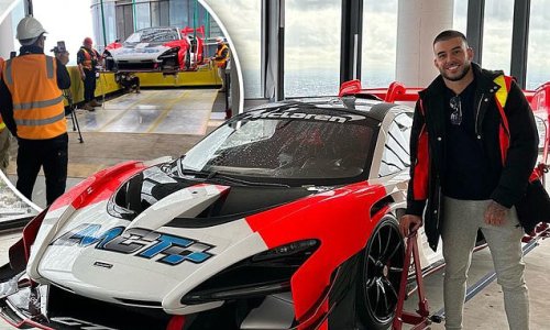 The Block bidder Adrian 'Mr Lambo' Portelli cranes a $2million Formula ...