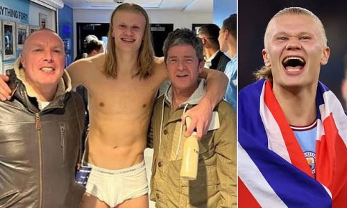 Erling Haaland has made Y-fronts trendy! Man City superstar's Calvin ...