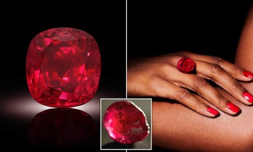 Largest ever ruby to be auctioned will go under the hammer at Sotheby's ...