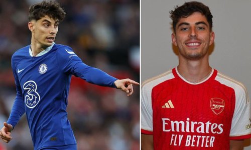 Picture of Kai Havertz in an Arsenal shirt 'is leaked' as Gunners get ...