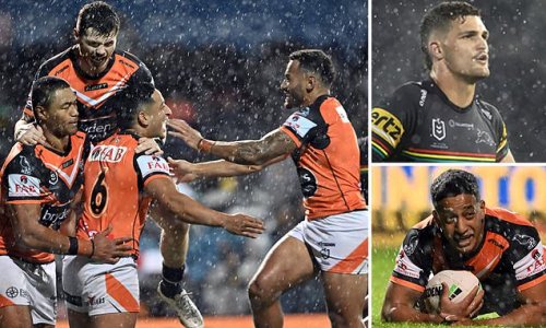 Wests Tigers end 273-DAY wait for an NRL win as rugby league strugglers ...
