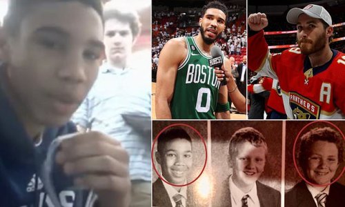 Decade-old footage shows the Celtics' Jayson Tatum and the Panthers ...