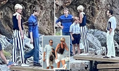 PICTURE EXCLUSIVE: The Crown's Elizabeth Debicki and Khalid Abdalla ...