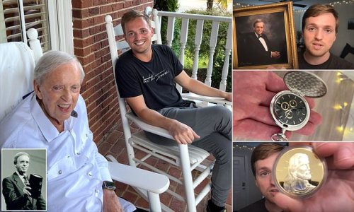Charles Stanley's grandson has his grandfather's personal belongings ...