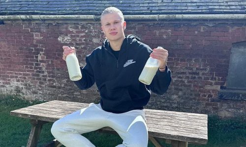 The winning formula, Erling? Haaland reveals MILK is the secret behind ...