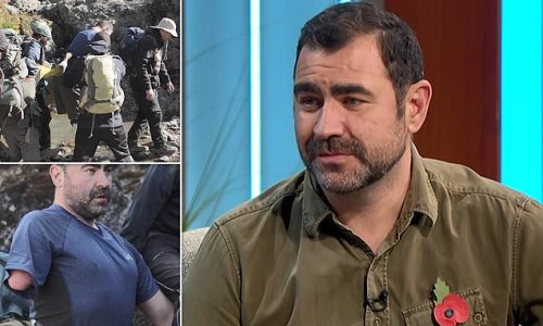 Triple amputee reveals he felt 'on top of the world' after climbing ...