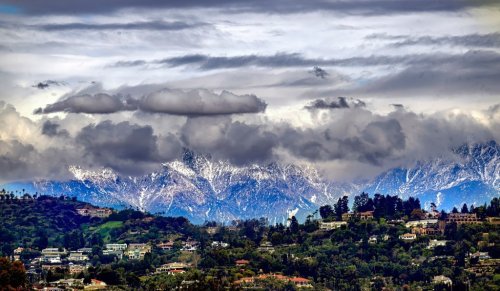 Winter storm leaving Southern California, with more Santa Ana winds ...