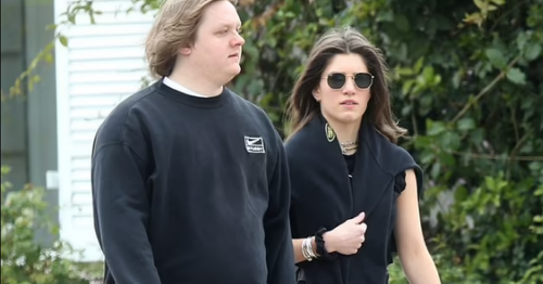 Lewis Capaldi pictured on romantic stroll and lunch in Hollywood with ...