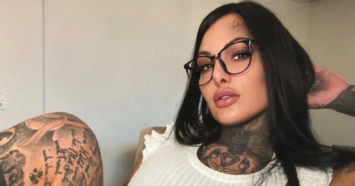 Model Leaves Little To The Imagination In 2 Piece Lingerie Set To Flaunt Tattoos Flipboard