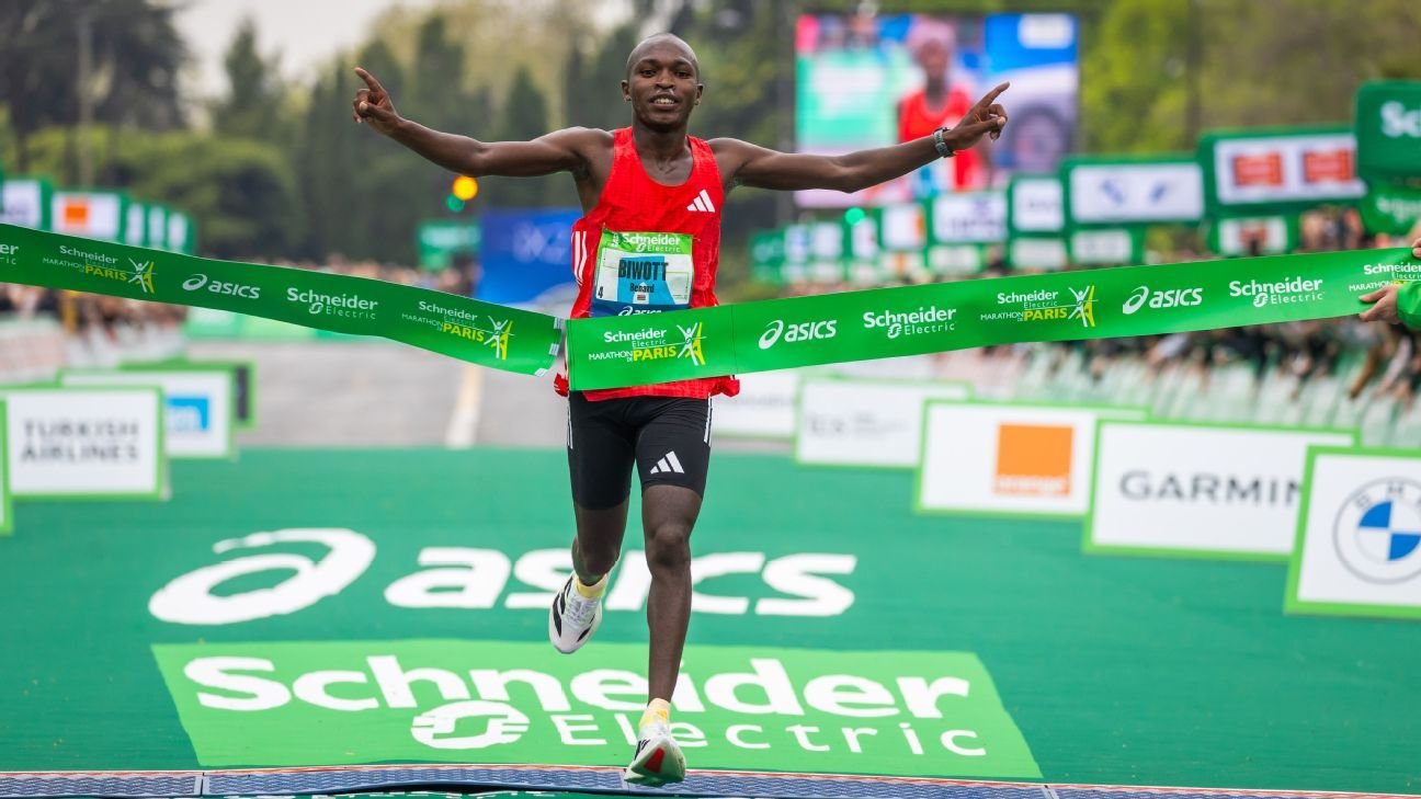 Benard Biwott, Bedatu Hirpa claim victories at Paris Marathon | Flipboard