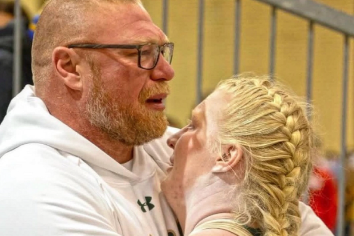 Brock Lesnar Over Commits to Daughter Mya’s Dare as Fans Speculate Real ...