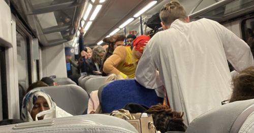 Man's hell on 'overcrowded zombie apocalypse' train journey across ...