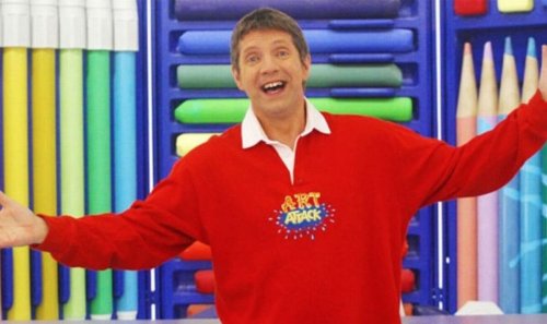 Art Attack host unrecognisable after rock star makeover | Flipboard