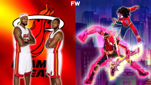 LeBron James And Dwyane Wade’s Iconic Handshake Recreated In ‘Spider ...