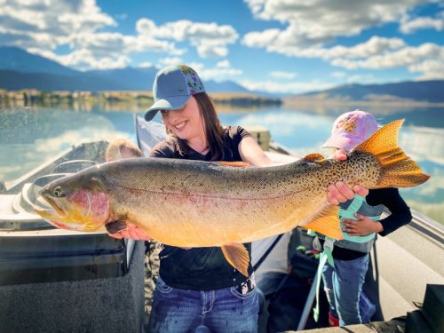 Idaho Woman Catches Massive 36-Inch State Record Cutbow Trout | Flipboard