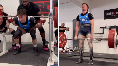 Powerlifter Panagiotis Tarinidis Scores a 720-kg Unofficial Raw IPF ...