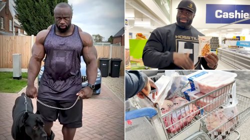 Bodybuilder Samson Dauda Shares His Grocery Shopping List During ... Bodybuilder Samson Dauda Shares His Grocery Shopping List During ...